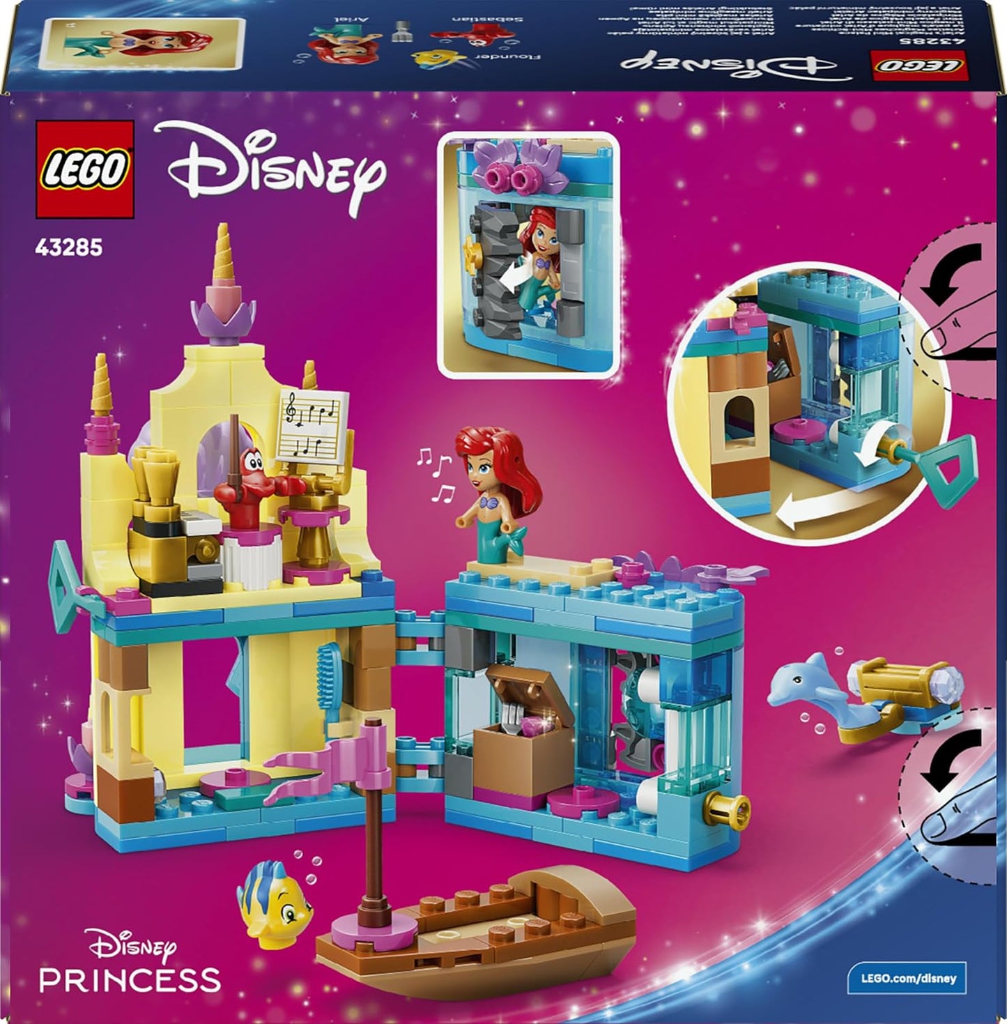 Lego Disney Princess 43285 Ariel's Magical Mini Palace – John Anderson ...
